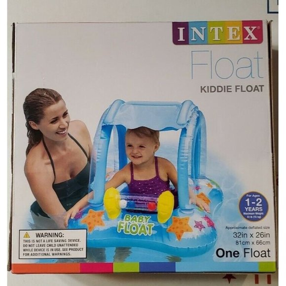 Intex | Toys | Intex Kiddie Float Baby Toddler Swimming Pool Raft ...